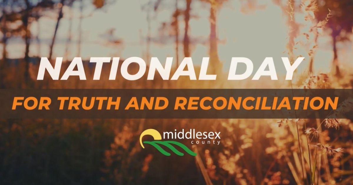 Warden's Statement for National Day of Truth and Reconciliation 2023 | Middlesex County